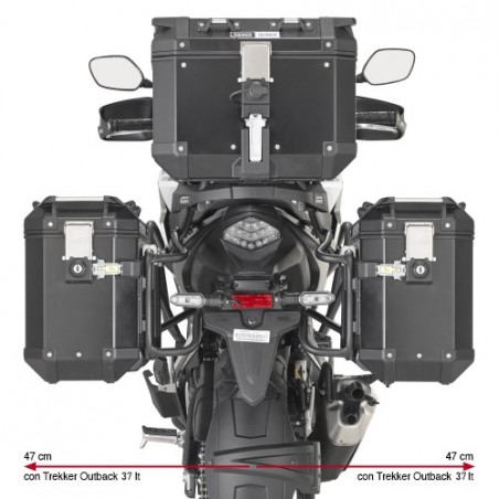 Givi Monokey Trekker/Outback Side Case Rack for Honda NX500